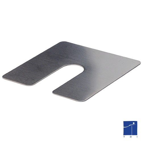 Separable 1.0mm thick motor shim 53 X 53 stainless steel | TDI ...